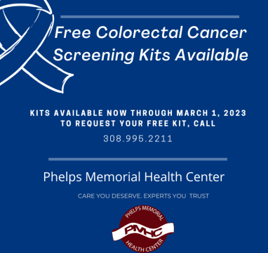 COLORECTAL CANCER SCREENINGS SAVES LIVES. FREE KITS AVAILABLE. | Phelps ...
